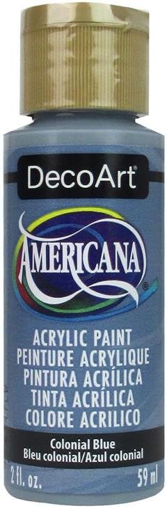 Amazon.com: Decoart Deca.334 Americana Acrylic Colonial Blue, 2 oz