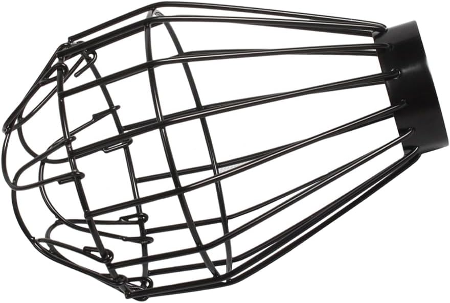 WOERFU Vintage Black Metal Cage Edison Light Fixture for Table Lamp ...