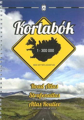 Iceland Road Atlas, with Town Plans, 2014-2015 2014: Mál og Menning ...