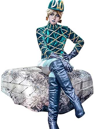 Amazon.co.jp: Diego Brando Cosplay Costume, Jojo's Bizarre Adventure ...