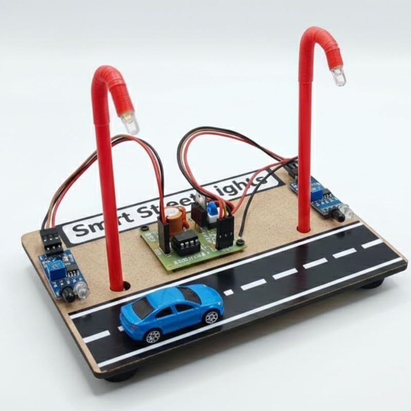 Buy ESPtronics DIY Readymade Science Experiment Project Smart Street ...