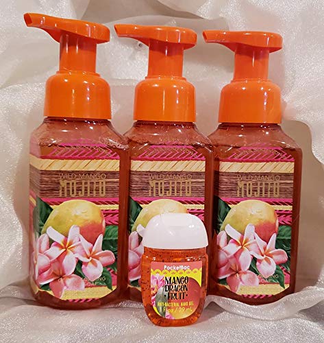Amazon.com : Wild Mango Mojito Gentle Foaming Hand Soap 3 Pack plus ...
