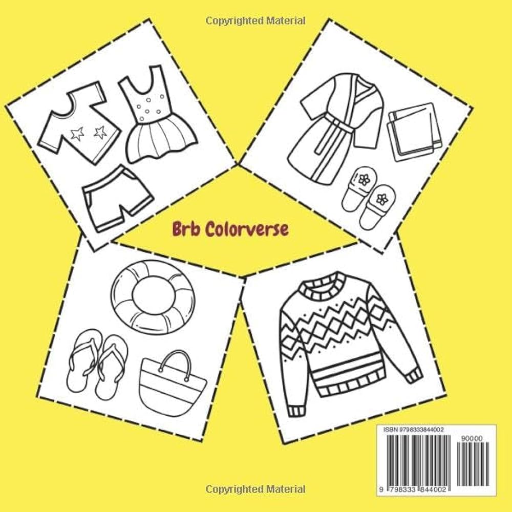 coloring pages baby items