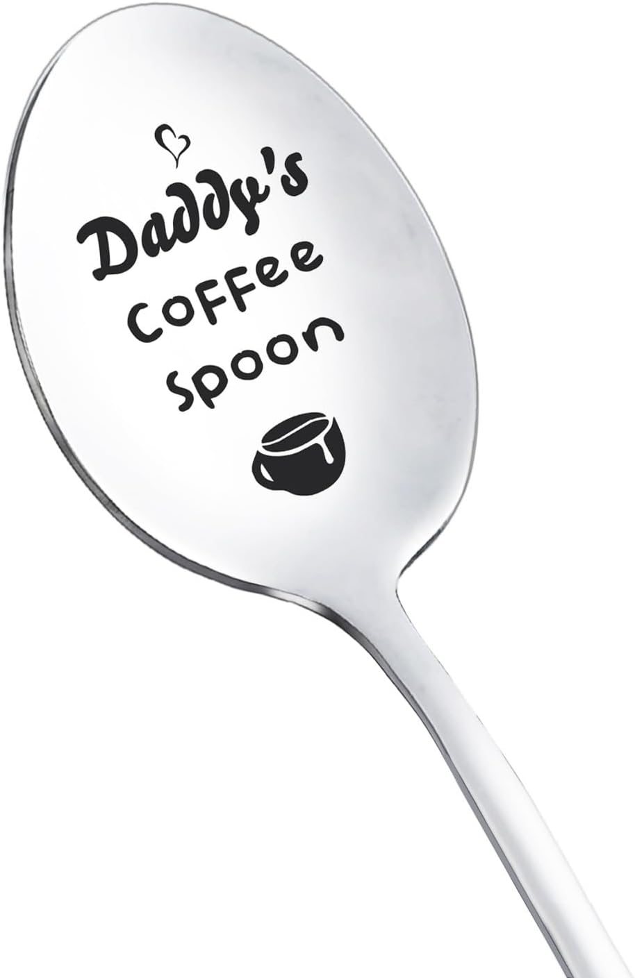 Amazon.com: Daddy Spoon Gifts from Daughter Son Funny Daddy's Coffee ...