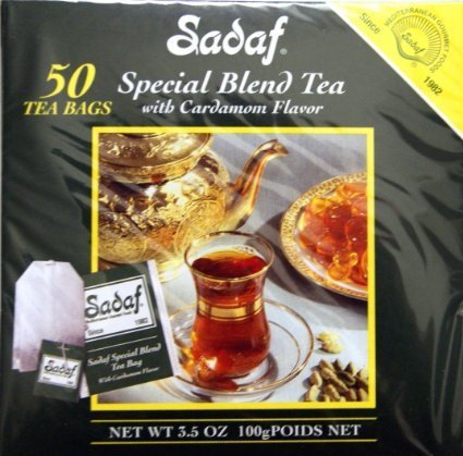 Amazon.com : Sadaf Special Blend Tea with Cardamom, 50-count (Pack of 2 ...
