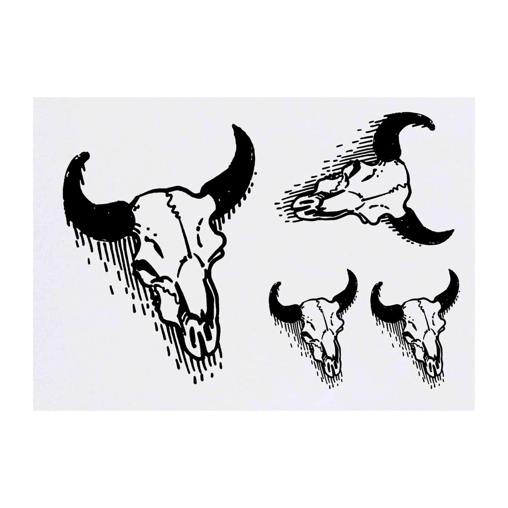 Black Bull Skull Tattoos 93 Amazing Bull Skull Tattoo Designs For Men