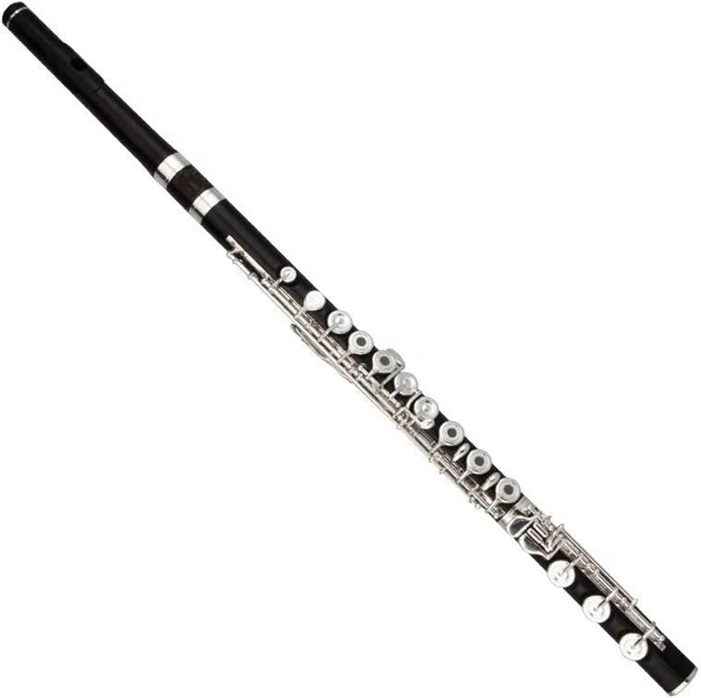 Amazon.com: Flute Japan Ebony Flute Rofessional C Key 17 Hole Flute ...