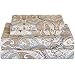Amazon.com: Pointehaven 100% Cotton Percale Sheets Twin Size - Printed ...