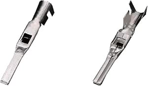 Amazon.com: 50 PCS DJ611-F2.8A/B Chip socket plug series 2.8 Insert terminal block Copper ...