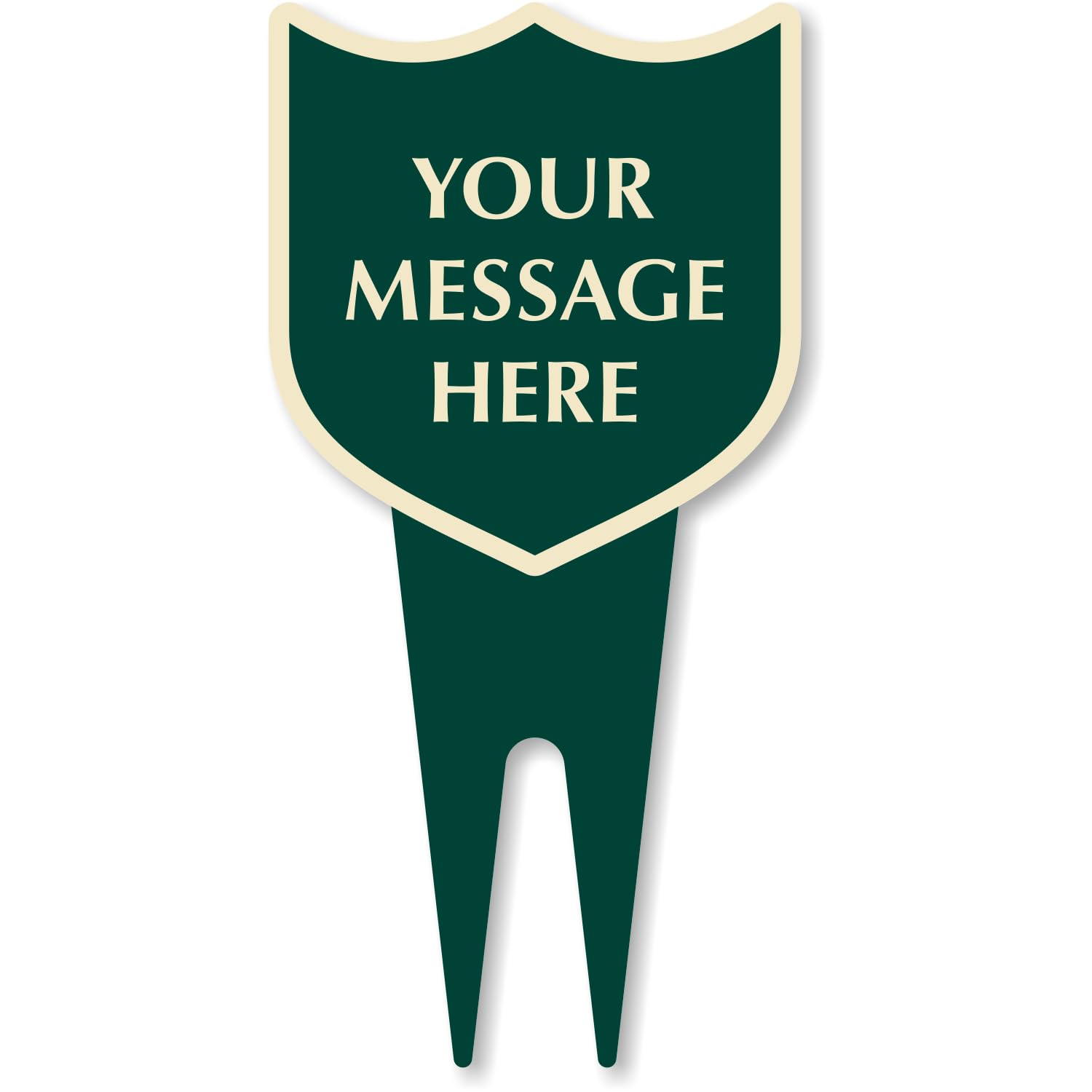 Amazon.com: SmartSign Custom Designer Yard Stake Sign - Add Your ...