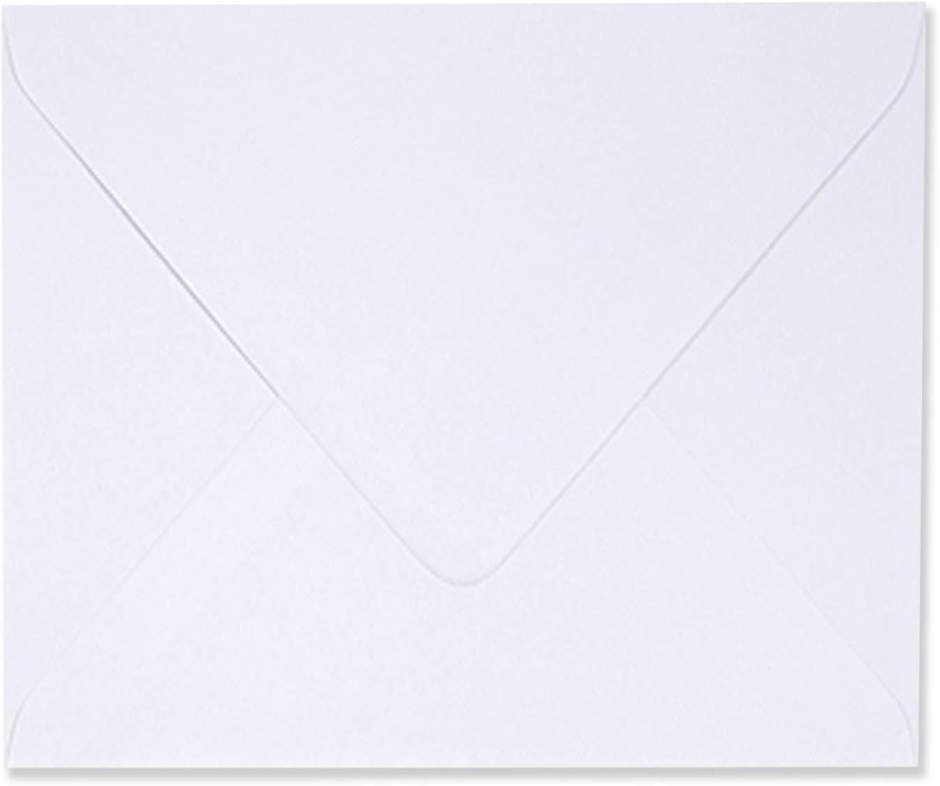 25 Pack 5" x 5" White Square Envelopes 130mm x 130mm Gummed. Suitable ...