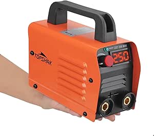 ZX7-250 250A 220V Mini Electric Welding Machine Portable Digital Display MMA DC Inverter Plastic ...