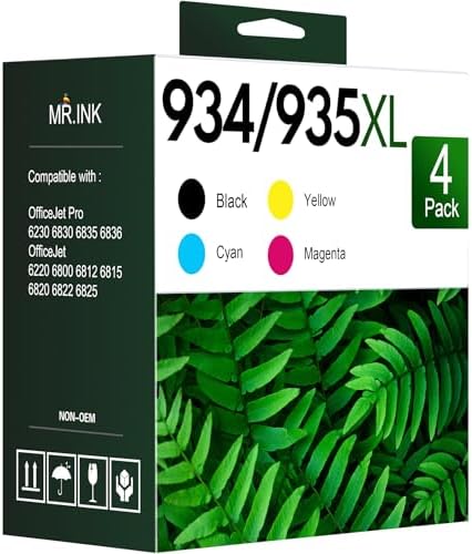 Amazon.com: 934XL 935XL Ink Cartridges Compatible for HP 934 and 935 XL ...