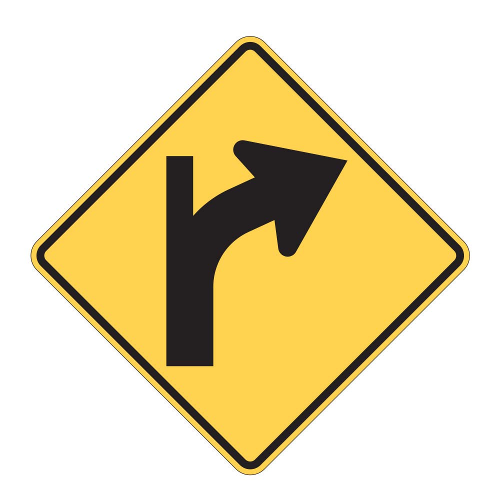 Keep Straight Sign