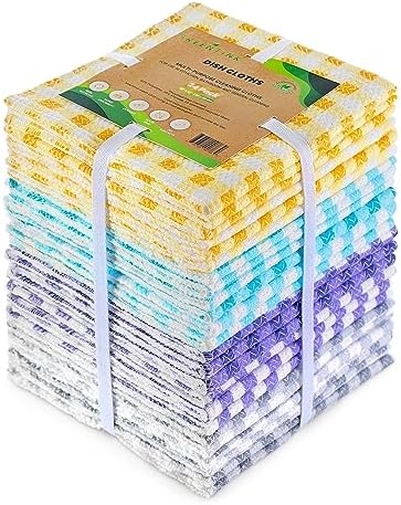 Amazon.com: GREENTINK Eco-Friendly Reusable Dish Cloth Set – 24-Pk ...