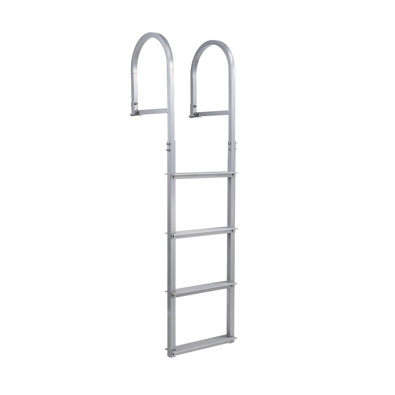 Snapklik.com : Removable Dock Ladder 3/4/5 Steps,Pontoon Boat Ladder