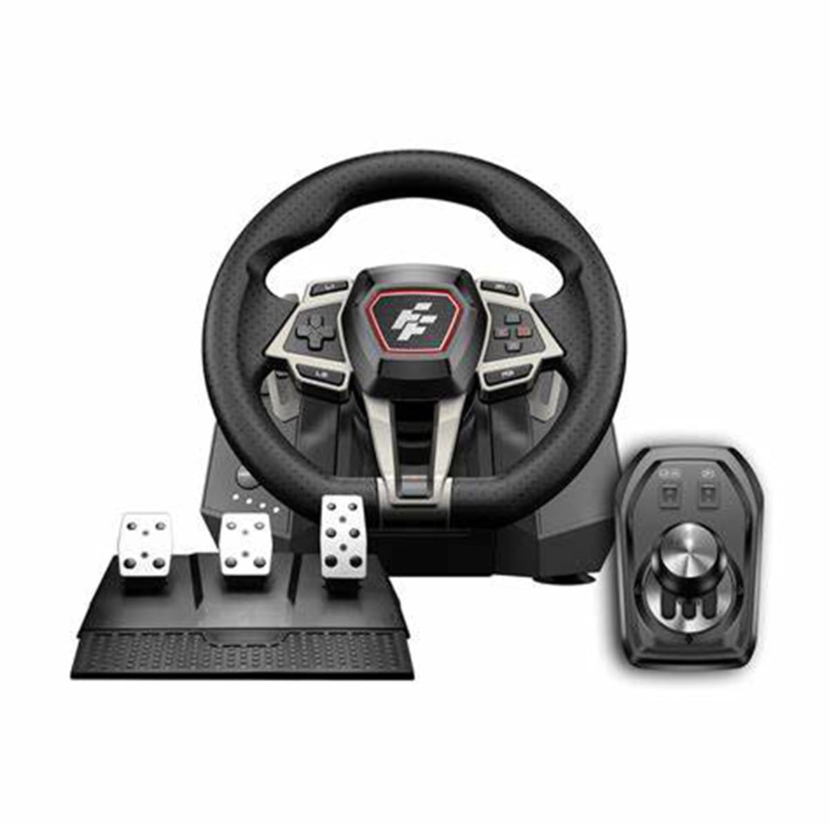 Buy Flashfire F107 IMOLA Racing FORCE FEEDBACK Wheel,Pedals, Shifter, Hall-Effect Sensor ...