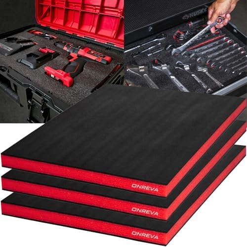 Amazon.com: ONREVA Tool Box Foam, 3Pack 16x12x2 inch, Foam Inserts for ...