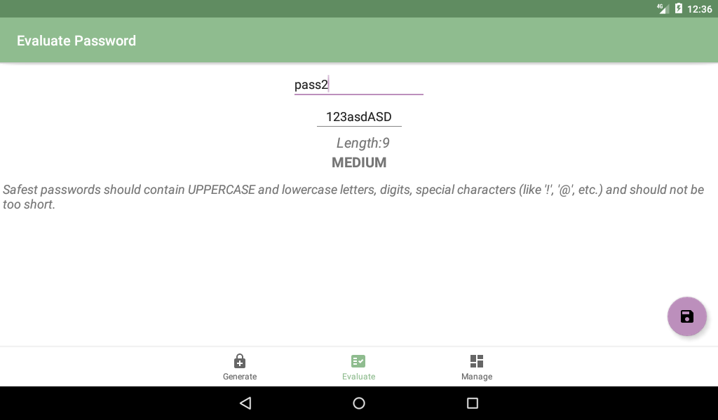 Password Creator Manager - App on Amazon Appstore