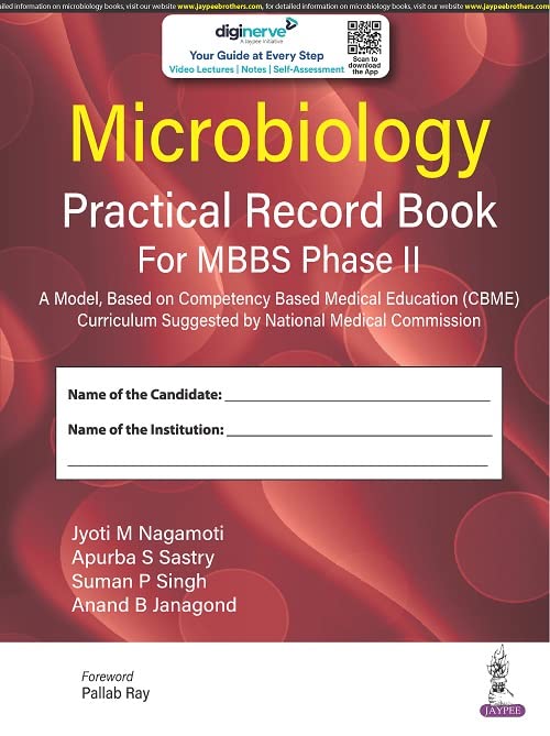 Buy Microbiology Practical Record Book for MBBS Phase II Book Online at ...