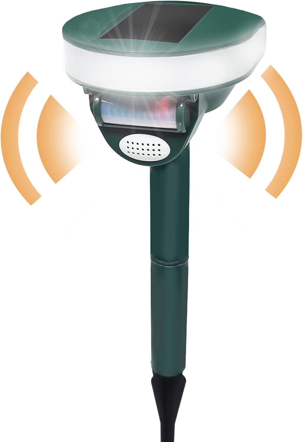 Amazon.com: Solar Animal Repeller Outdoor for Repels Deer Raccoon Cat ...