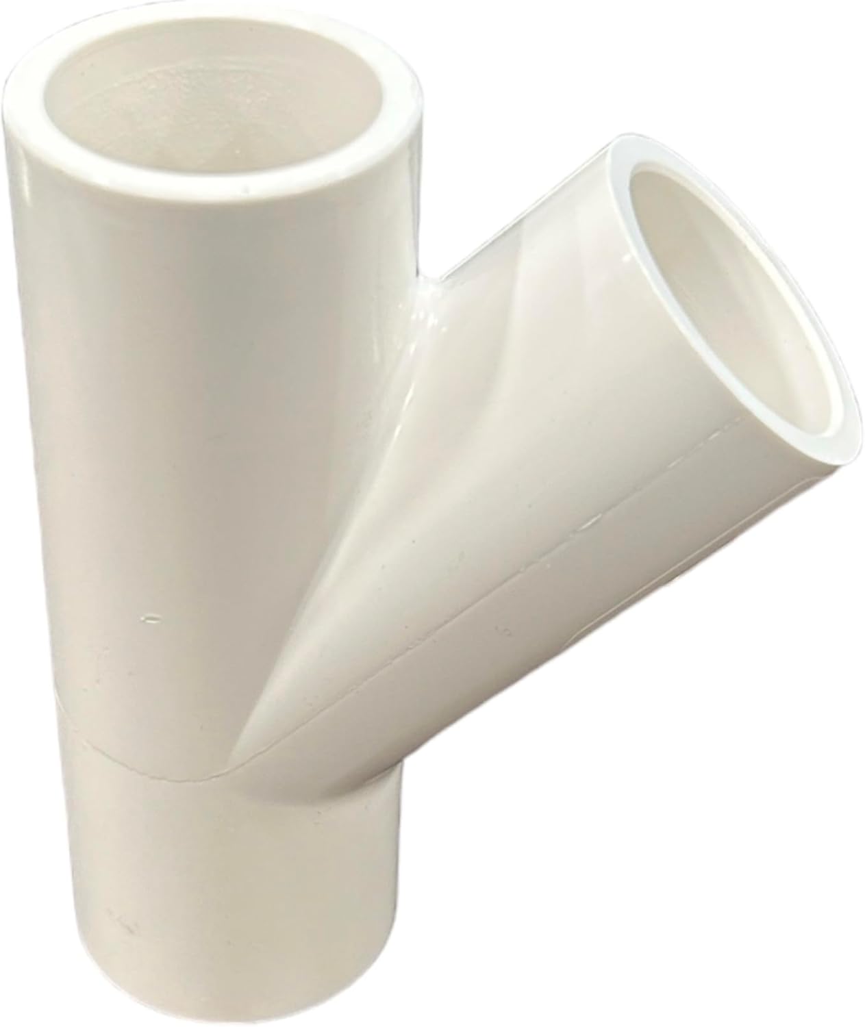 Amazon.com: ERA 3/4" PVC Wye Fitting Schedule 40, 3-Way Skew Tee Socket ...