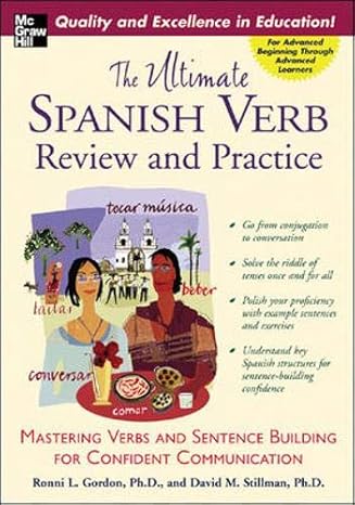 Amazon.com: The Ultimate Spanish Verb Review and Practice (UItimate ...