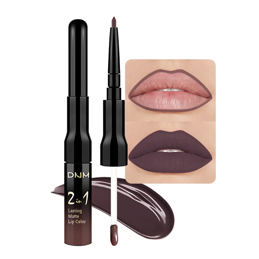 Amazon.com : evpct 1Pcs Dark Red Lip Stain Paint Matte Lip Liner and ...