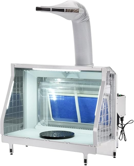 Amazon.com: T TOGUSH Airbrush Booth Water Curtain with 3 LED Light 3 ...