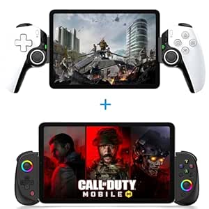 Amazon.com: arVin Mobile Gaming Controller for iPad/Tablet[Within 5-10"] Wireless Gamepad for ...