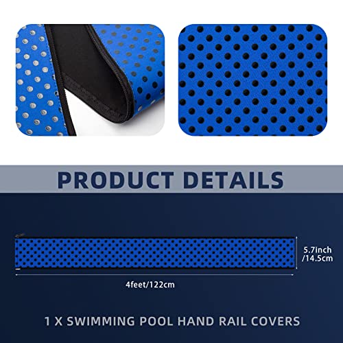 Snapklik.com : Neoprene Zippered Pool Handrail Cover 4 Feet Slip ...