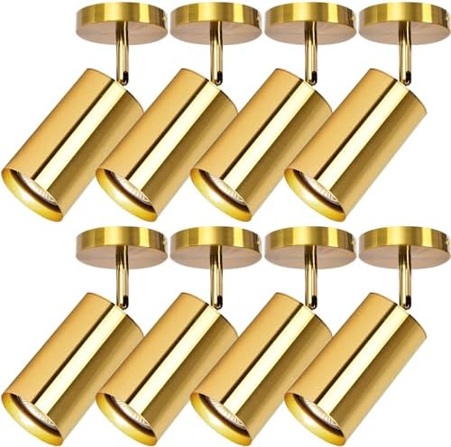 Bravsekai Small Gu10 Ceiling Spotlight, 8 Packs Anti-Glare Ceiling ...