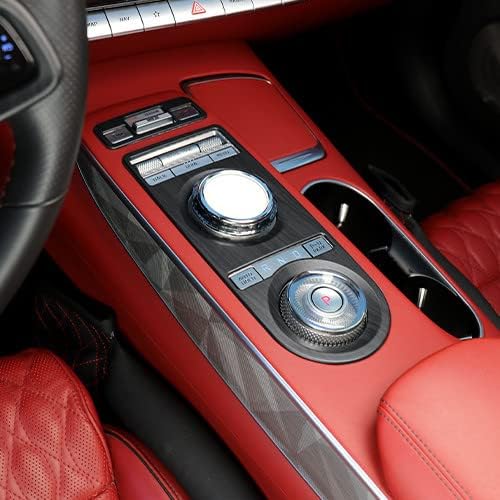 Amazon.com: YOUTOOCAR Wood Grain Car Gear Shift Panel Cover Interior ...