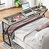 Amazon.com: Tribesigns Overbed Table, 70.9" Queen Size Bed Table Over ...