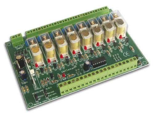 Amazon.com: Velleman K8056 8-Channel Remote Relay Card : Industrial ...