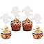 Amazon.com: 36 PCS Mini Mouse Inspired Halloween Cupcake Toppers ...