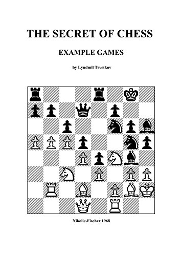 The Secret of Chess: Example Games: Tsvetkov, Lyudmil: 9781980590323 ...