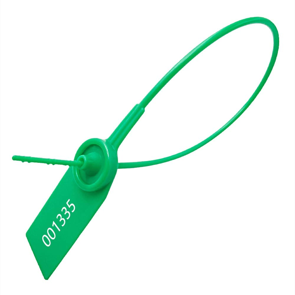 Numbered Zip Ties Plastic Numbered Security Seal Pull Tight Padlock ...