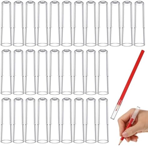 Amazon.com : Gjinxi 30 Pieces Pencil Tip Protector Cover, Plastic ...