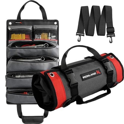 Amazon: Tool Bag Roll Up, Heavy Duty Tool Organizer for Men Portable ...