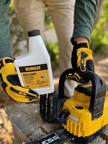 DEWALT Biodegradable Chainsaw Oil – High Performance, Non Toxic ...