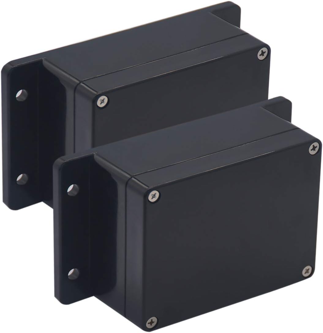 2 Pack Project Box Ip65 Waterproof Junction Box Abs Plastic ...