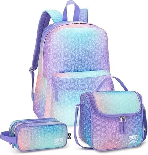 Roots Essential 3-in-1 Matching Water Resistant Kids Backpack and Lunch ...