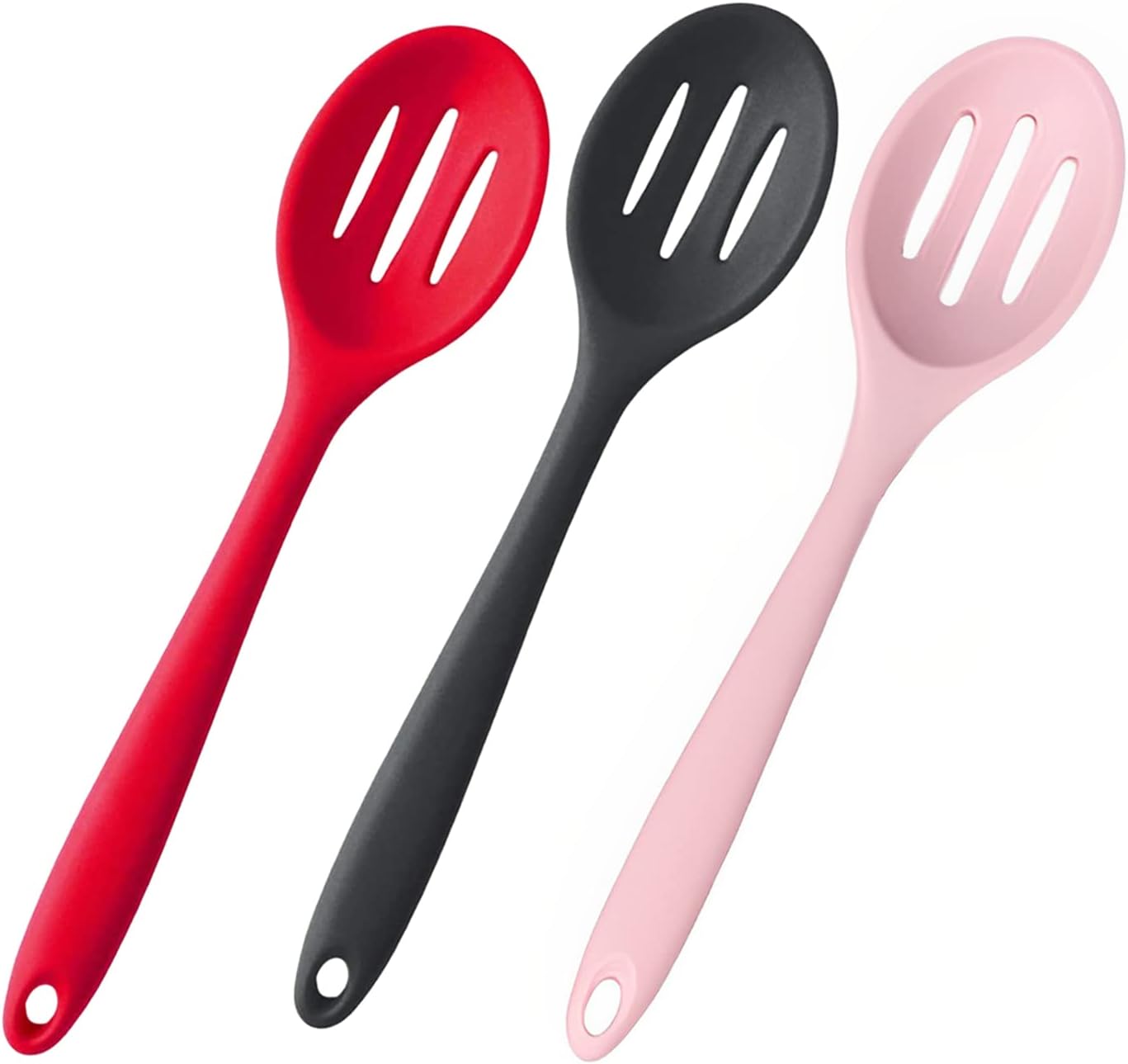 Amazon.com: Pikanty 7-Inch Slotted Serving Spoons (Pack of 4) - Perfect ...