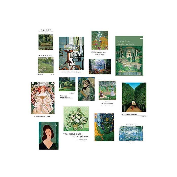 Buy Aesthetic Posters for Room Landscape Photo Collage Kit for Wall ...