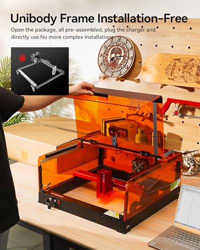 ATOMSTACK A12 Ultra Laser Engraver with Enclosure for Bulk Engraving
