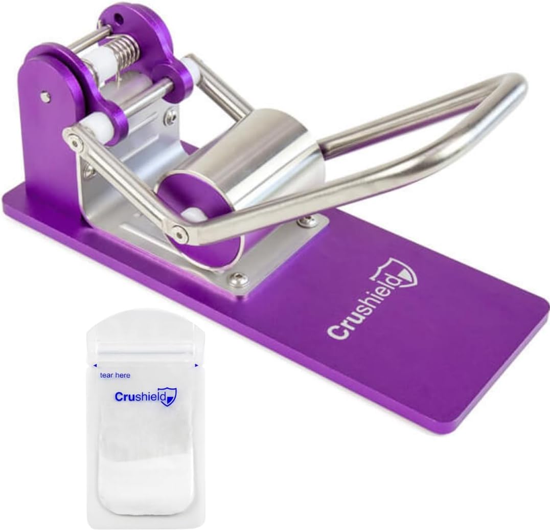 Amazon.com: Crushield Heavy Duty Pouch Pill Rolling Crusher System ...