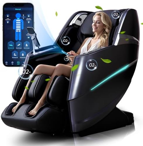 Amazon.com: HealthRelife 4D Massage Chair Full Body Zero Gravity ...
