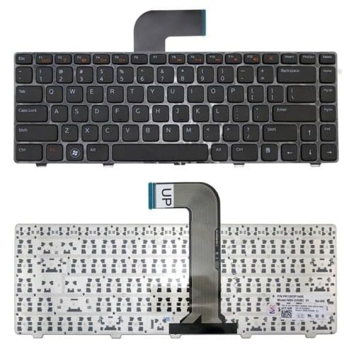 Laptop Keyboard for NO backlit keyboard Dell M4110/N4120/N4050/N5050 ...