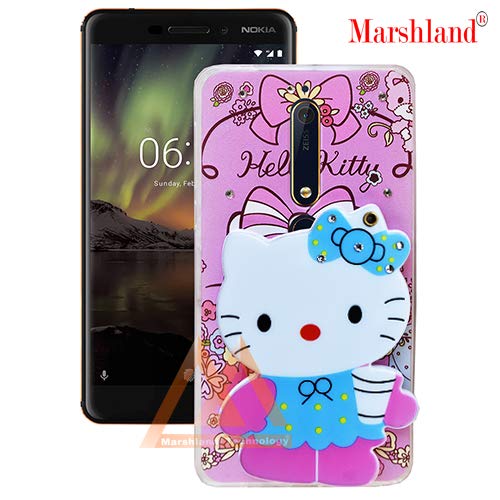 Marshland? 3D Stylish Mirror View Cartoon Hello Kitty Back Cover ...